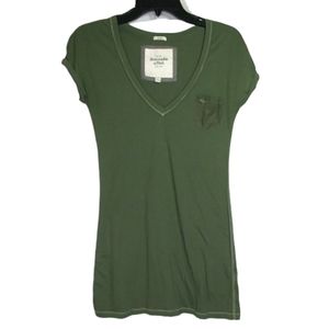 Abercrombie & Fitch | Tops | Abercrombie Fitch Sheer Short Sleeve Xs Tshirt | Poshmark